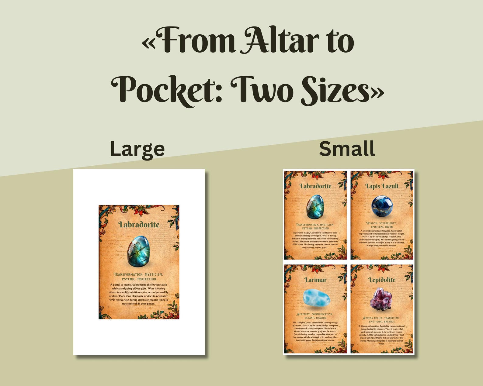 101 Witch’s Crystal Cards • Magical Properties & Spellwork Guide ...