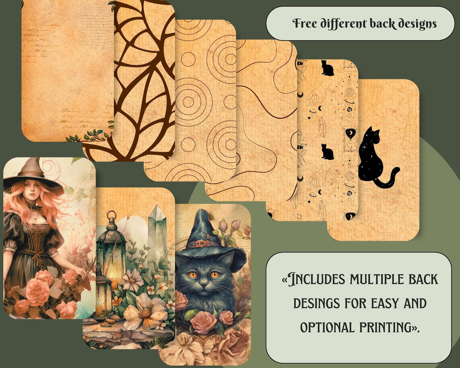 101 Witch’s Crystal Cards • Magical Properties & Spellwork Guide ...