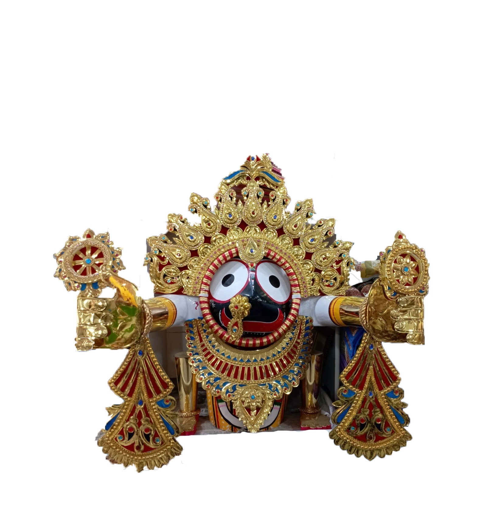Lord Jagannath 100 % Original Need Wood With Mukuta crown - Etsy