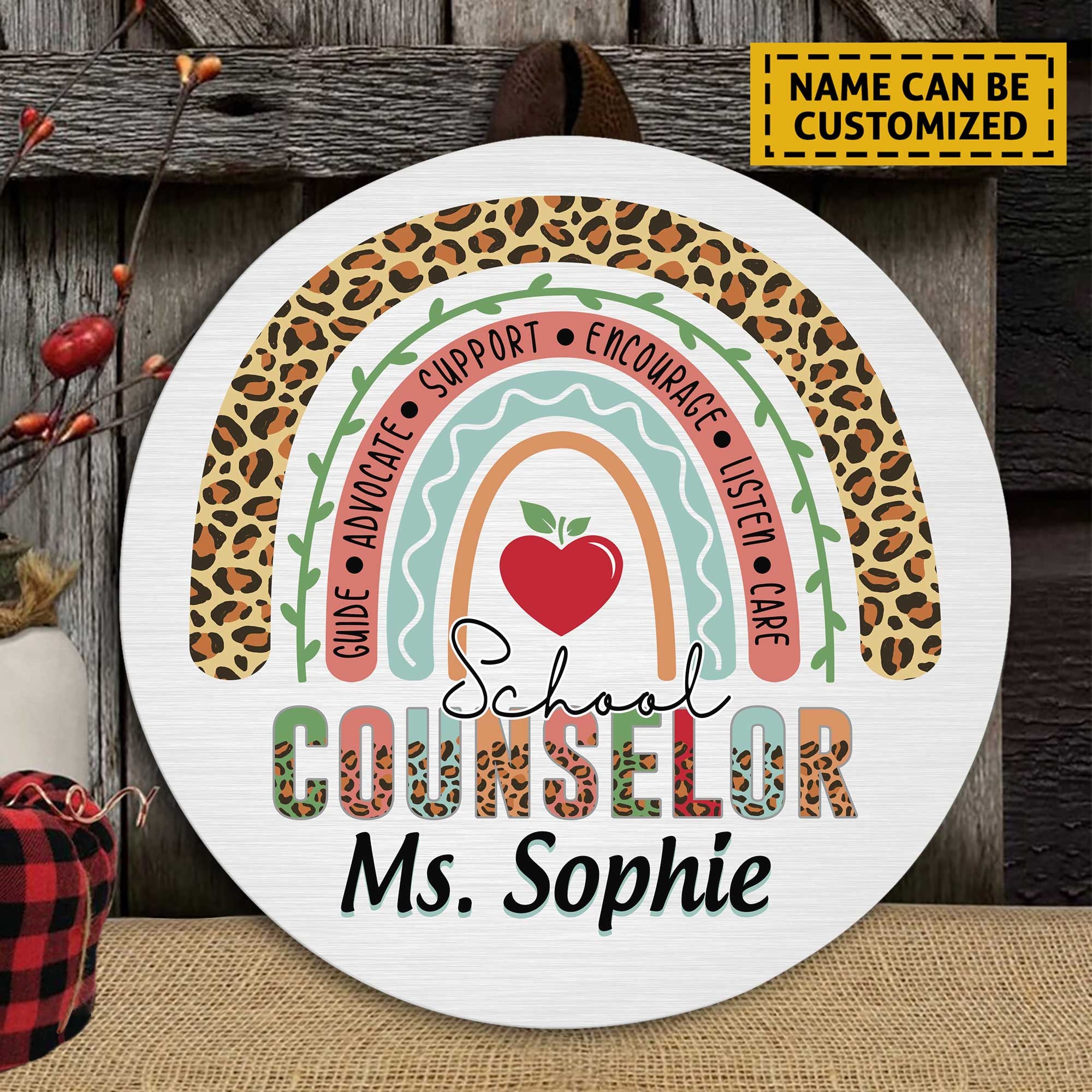 School Counselor Office Sign Personalized Welcome Sign - Etsy