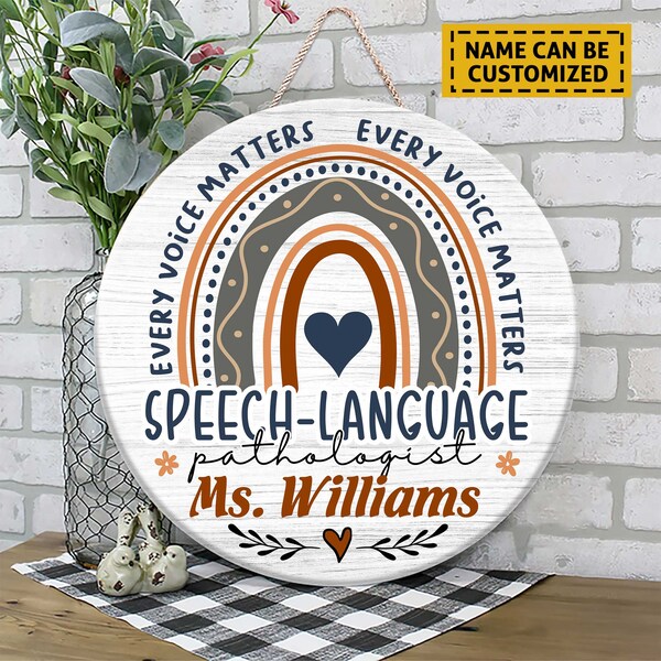 Speech Room Sign - Etsy