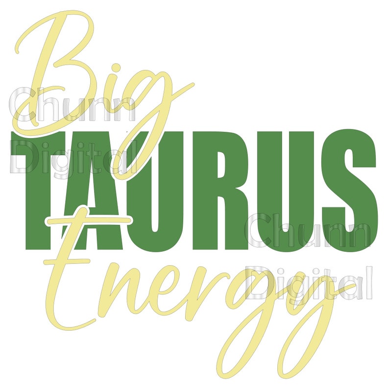 Big Taurus Energy - Etsy