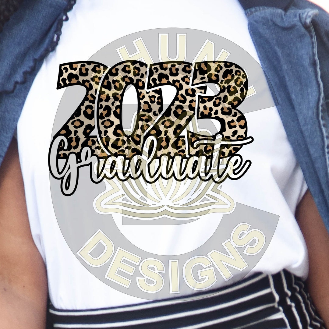 2023 Graduate Leopard Print png y svg diseño de descarga digital - Etsy ...