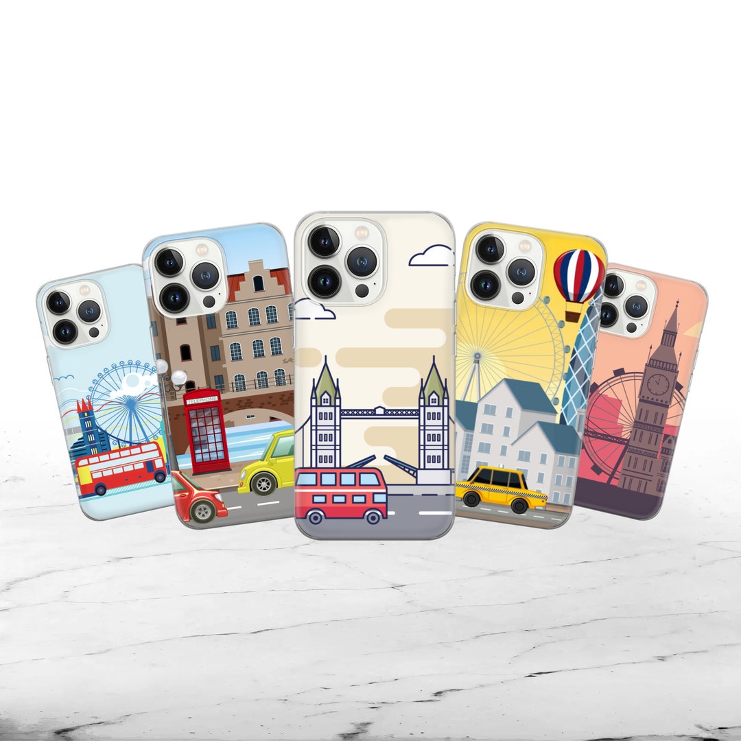 London City Phone Case Big Ben Cover Fit for iPhone 15 Pro Max, 14 Plus ...