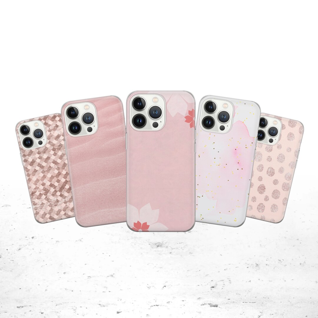 Woman Pink Aesthetic Pastel Phone Case Cover Fit for iPhone 15 Pro Max ...