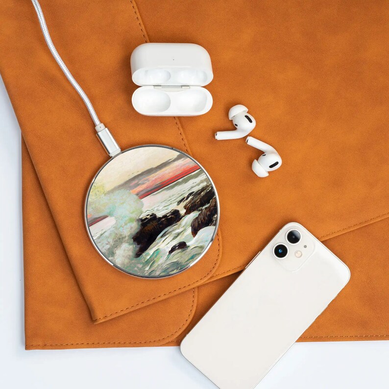 Art Mobile Charger 15W Wireless Charging Landscape Painting Pad - Qi ...