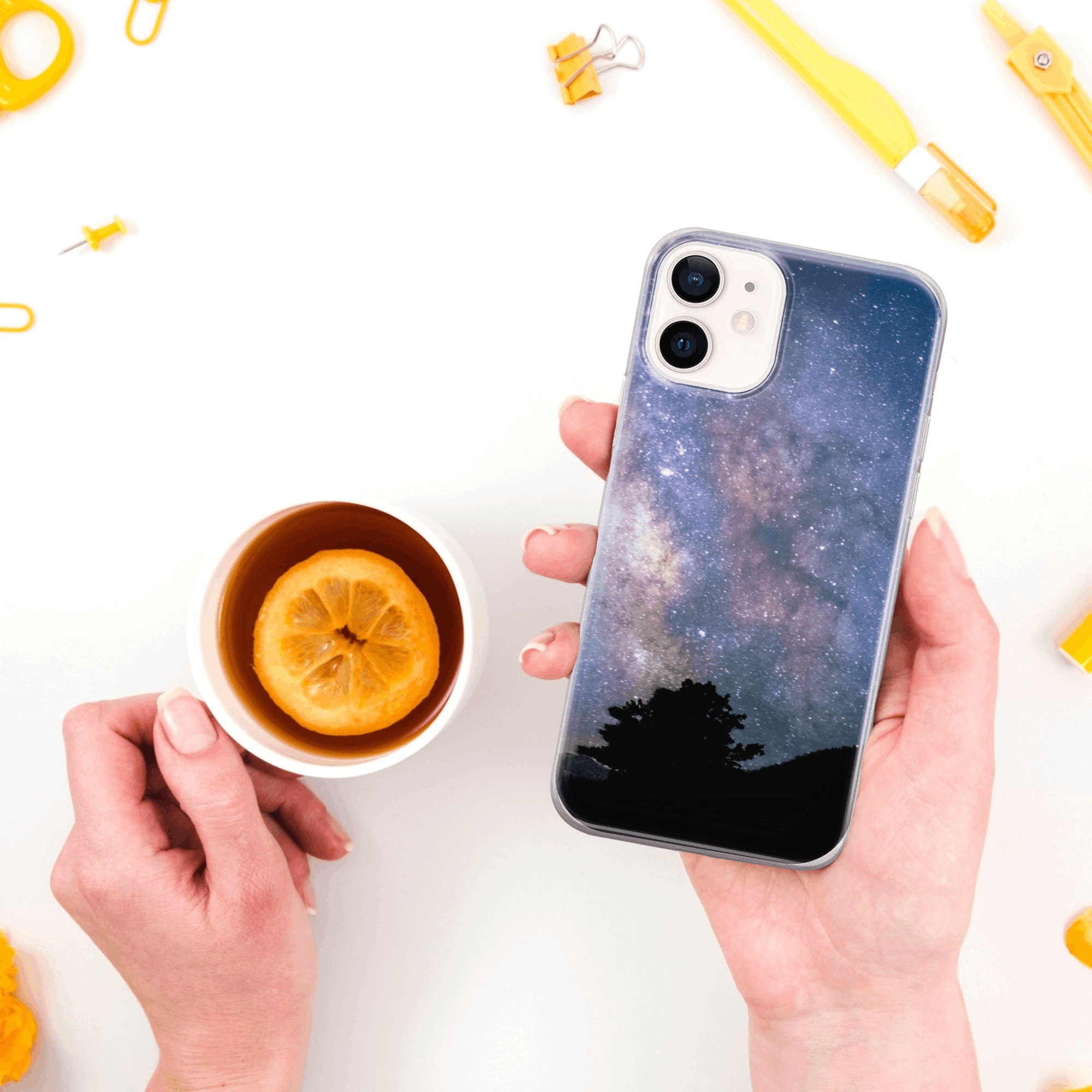 Moonlight Nice Phone Case Space Stars Cover Fit for iPhone 15 Pro Max ...