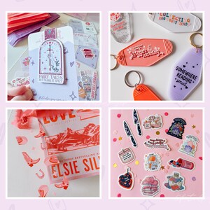 Hopeless Romantic Bookish Vinyl Sticker | Romance Book Kindle Sticker ...