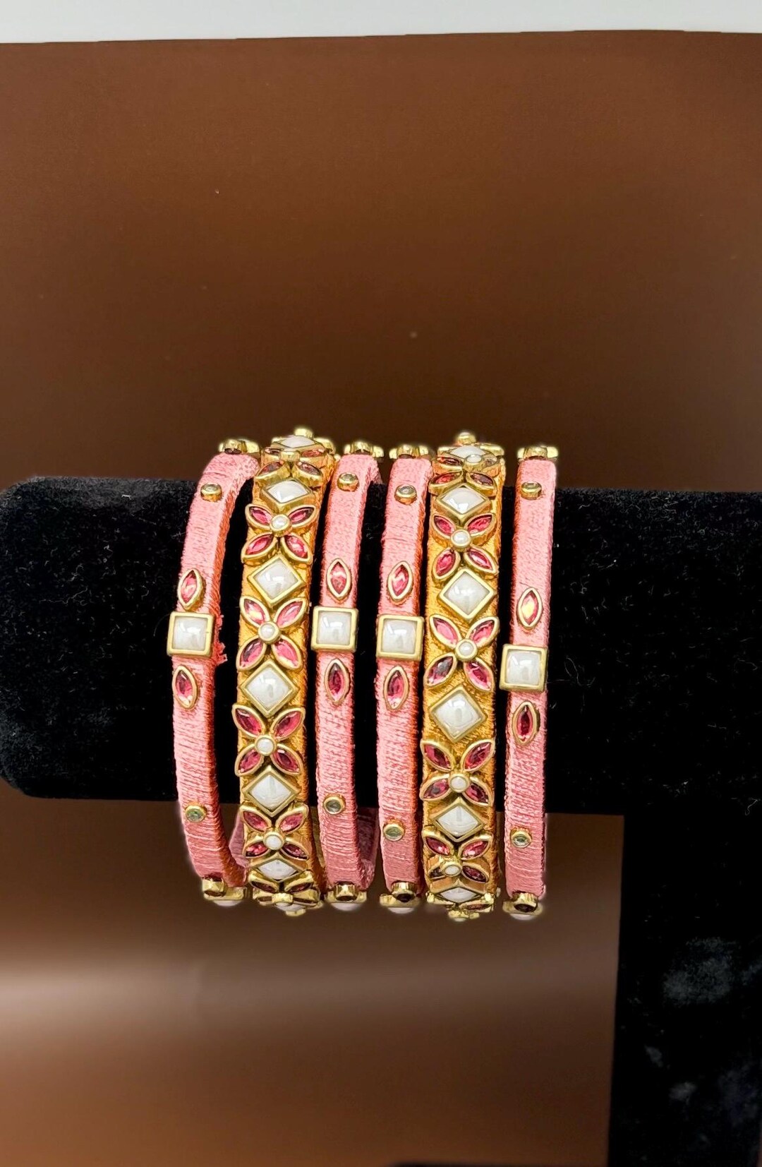Silk Thread Bangle Sets for Women - Sets of 4, 6 | Wedding |bridal ...