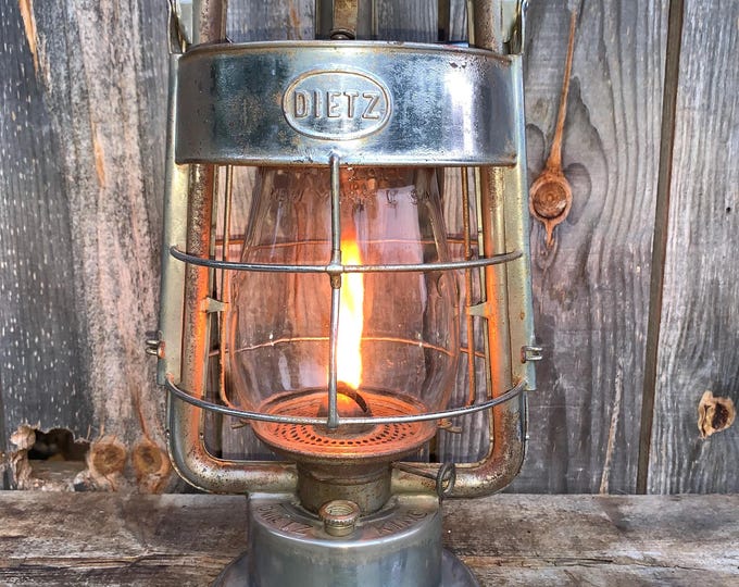Vintage Dietz Fire King Lamp, Firefighter Lantern - Etsy