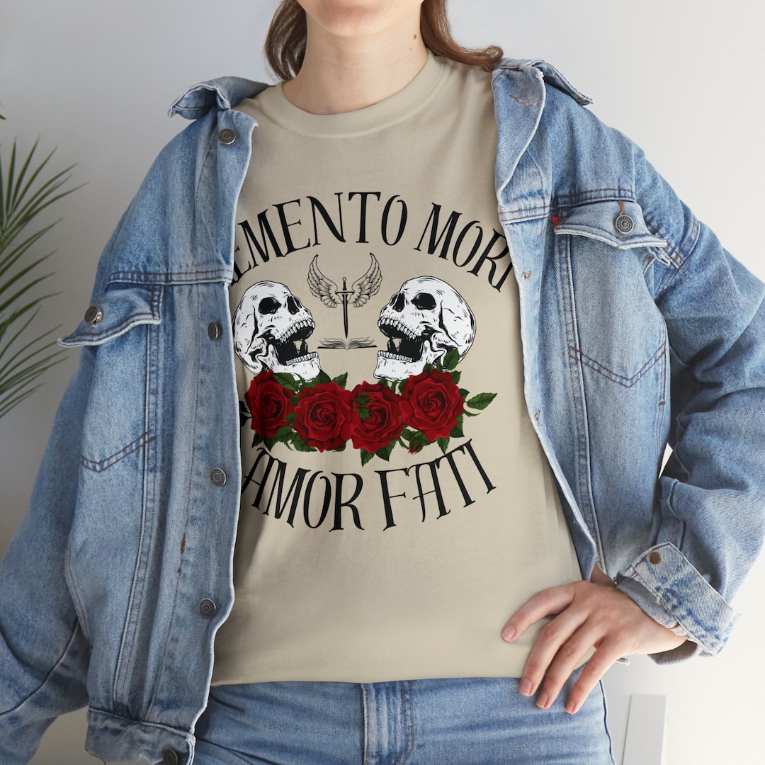 Memento Mori Amor Fati Inspirational Stoic Philosophy Graphic - Etsy