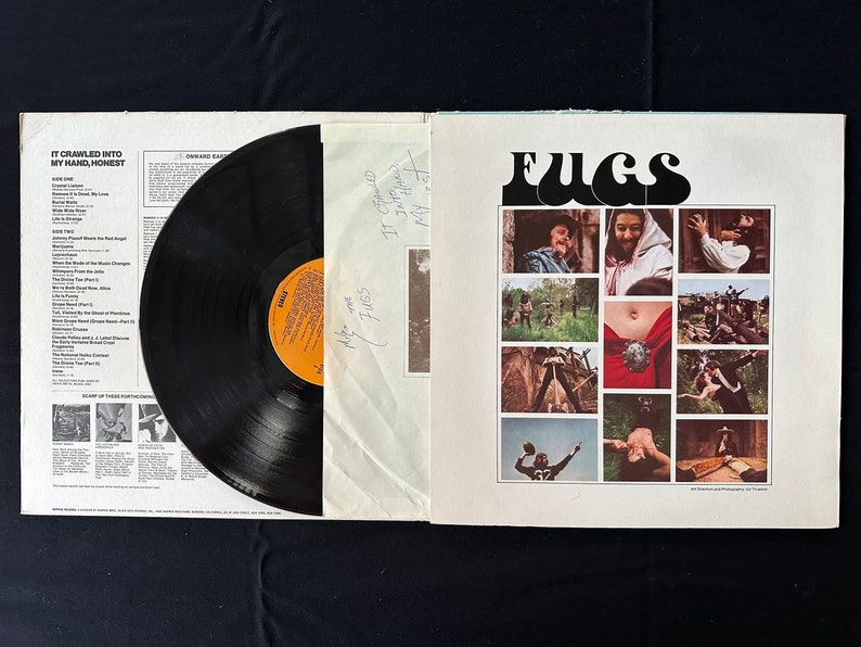 Vinyl - the FUGS It Crowled Into My Hand, Honest - Etsy