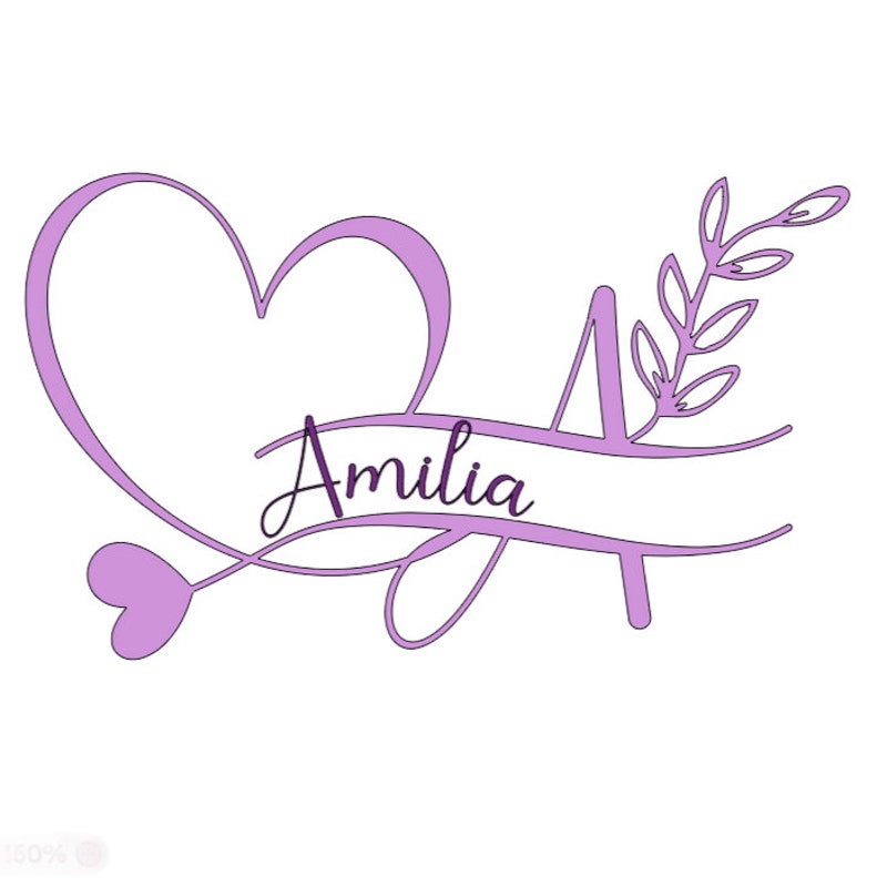 Last Name Wall Decal - Etsy