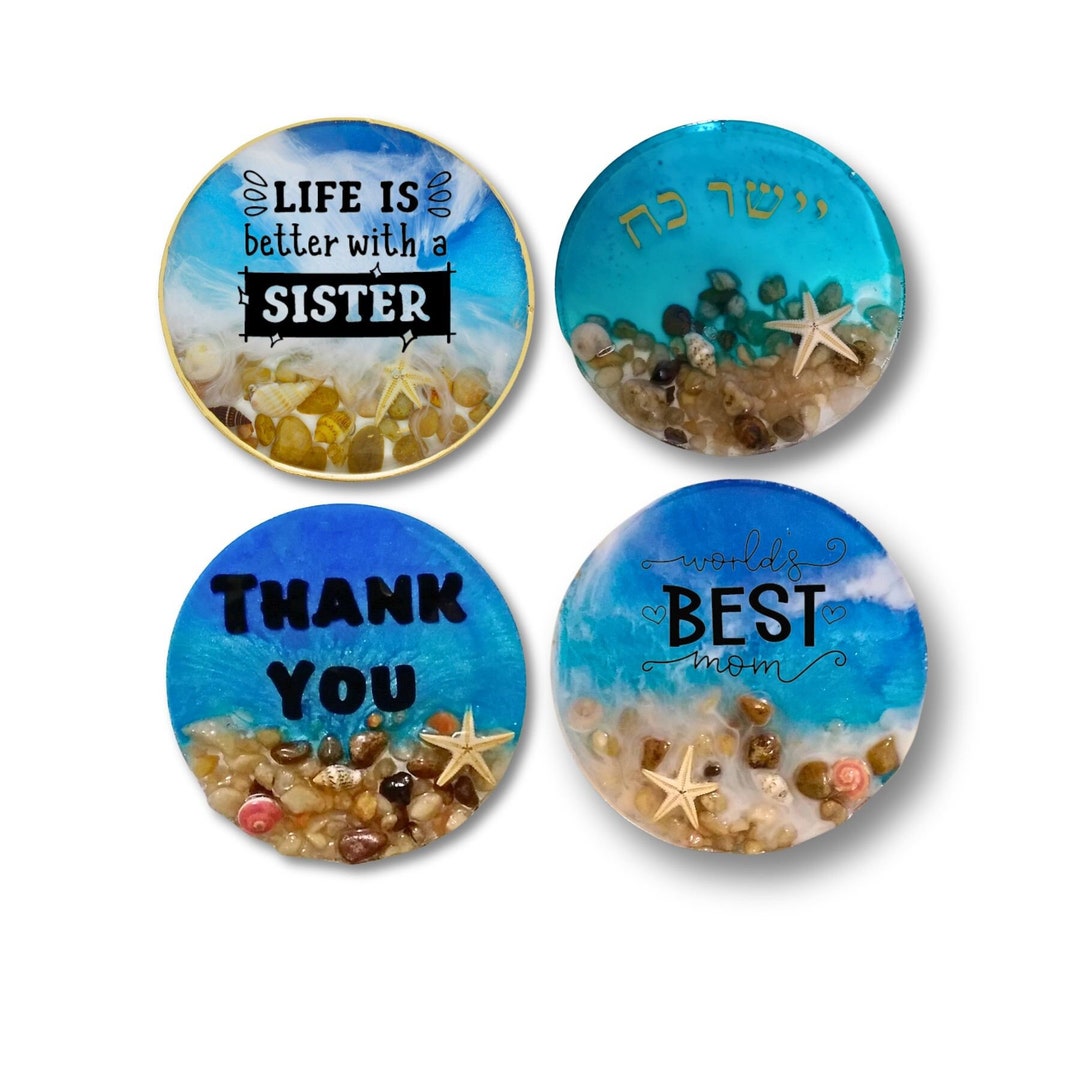 Custom Beach Personalized Magnet Epoxy Resin Custom Magnet - Etsy