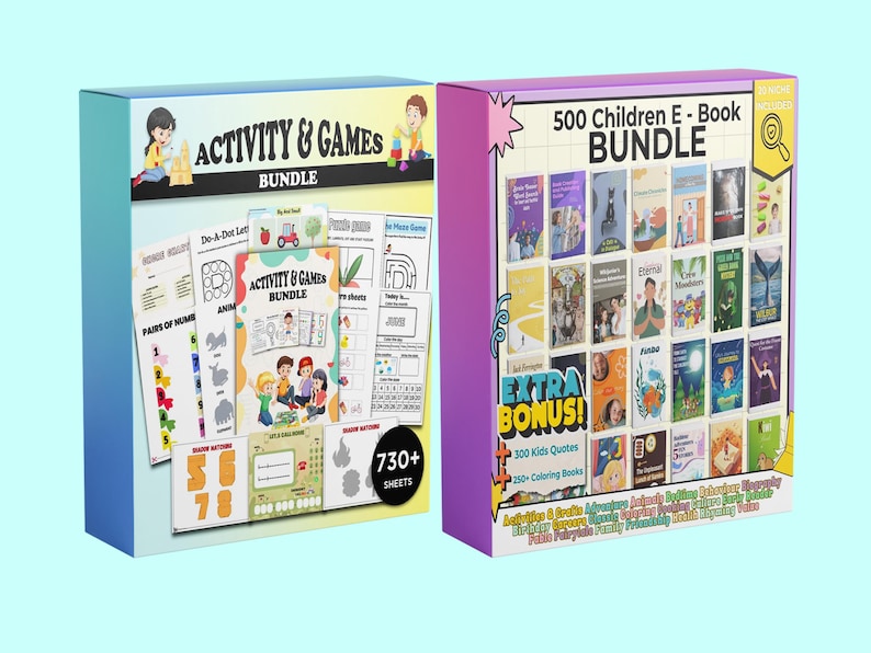 Preschool Pre-k Kindergarten Learning Bundle 21,000 Pages Printable ...