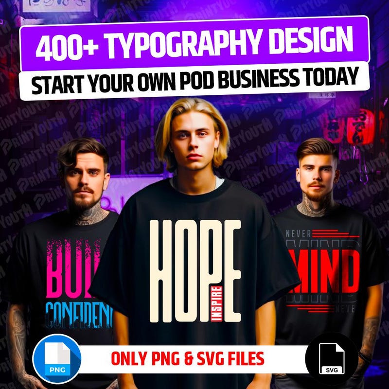 Funny Typography - Etsy