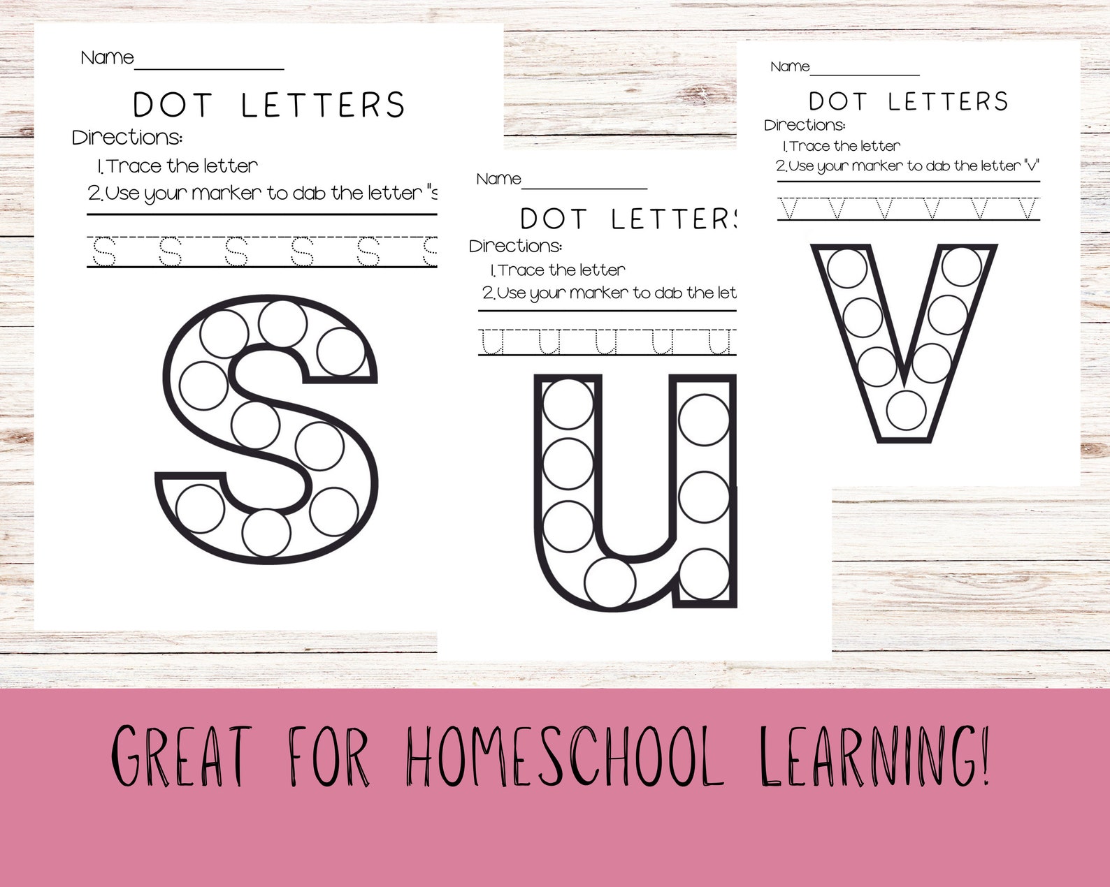 Alphabet Dot Art Letters Printables Worksheets Practice Alphabet ...