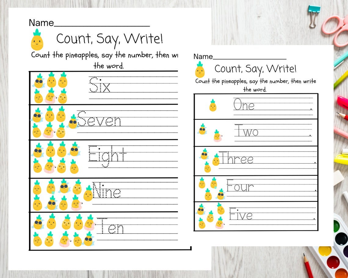 Kindergarten Math Worksheets Addition Worksheets Math Activities ...