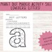 Alphabet Dot Art Letters Printables Worksheets Practice Alphabet ...