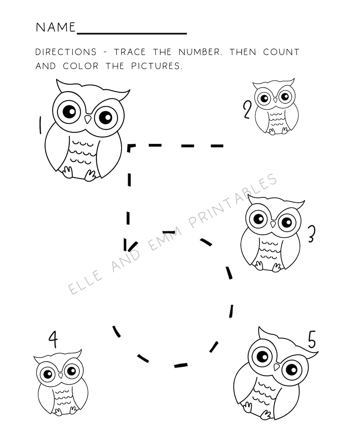 Preschool Math Worksheets Number Worksheets 24 Pages Math Worksheets ...