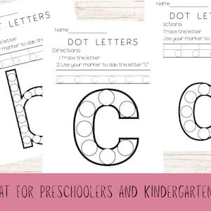 Alphabet Dot Art Letters Printables Worksheets Practice Alphabet ...