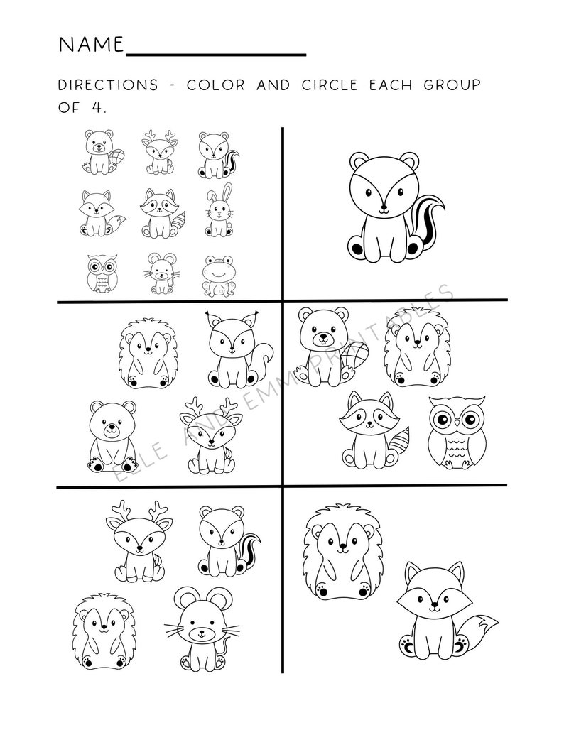 Preschool Math Worksheets | Number Worksheets | 24 Pages Math ...