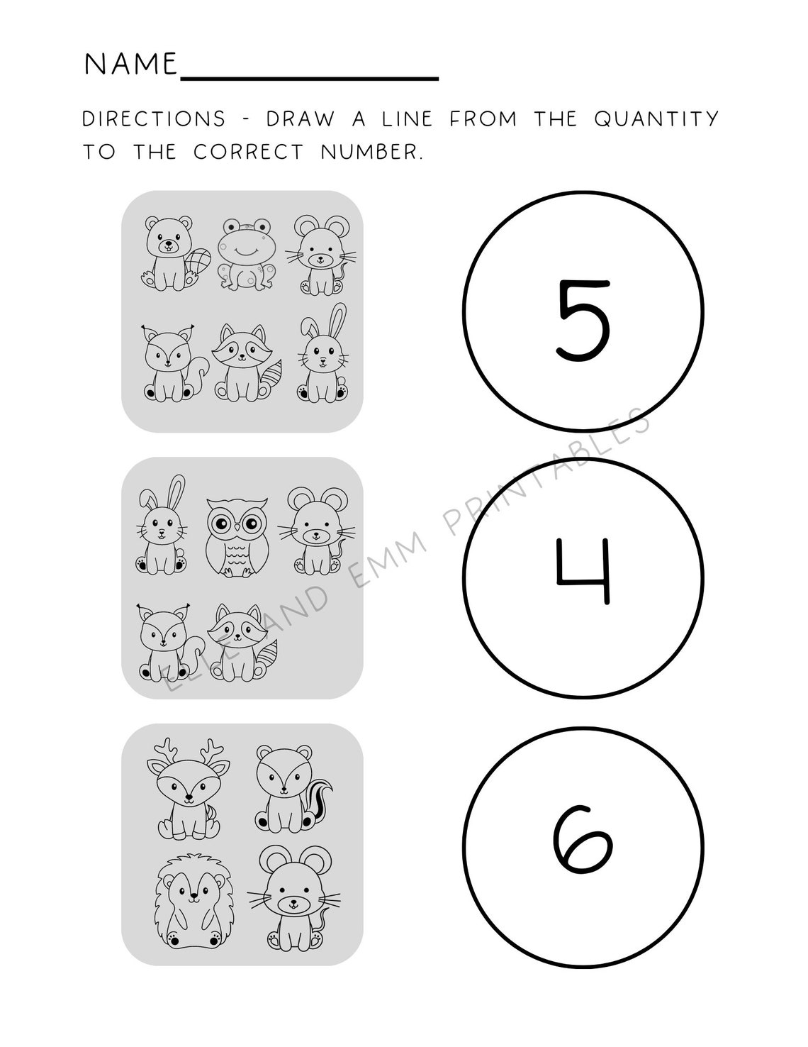 Preschool Math Worksheets Number Worksheets 24 Pages Math Worksheets ...
