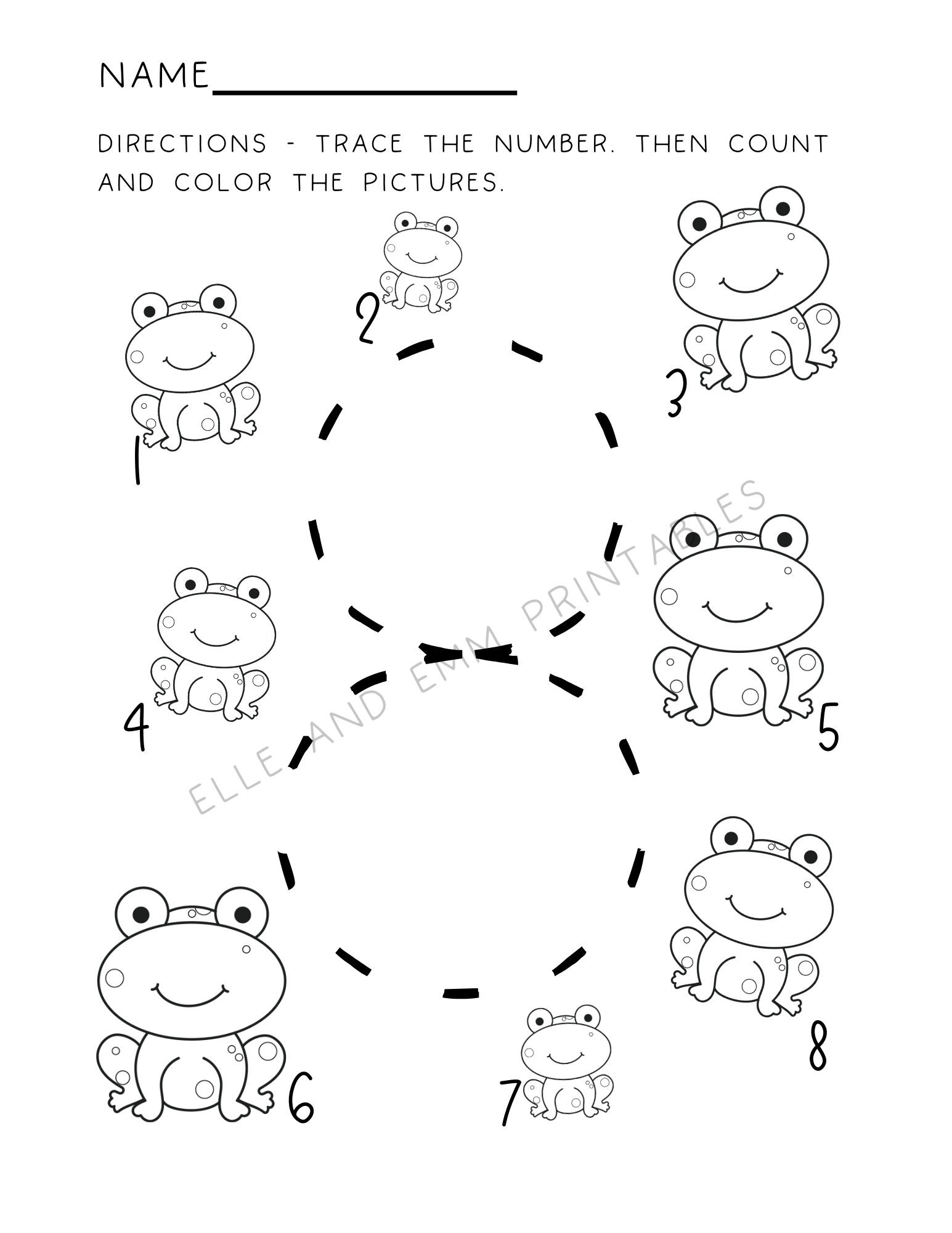 Preschool Math Worksheets | Number Worksheets | 24 Pages Math ...