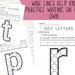 Alphabet Dot Art Letters Printables Worksheets Practice Alphabet ...