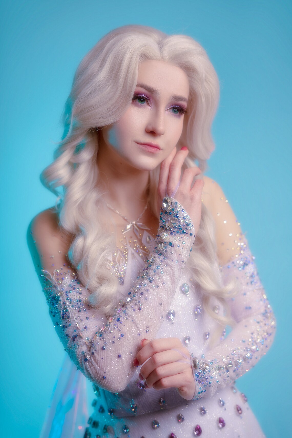 Frozen Elsa Gown Frozen Elsa Costume Elsa Queen Dress Etsy