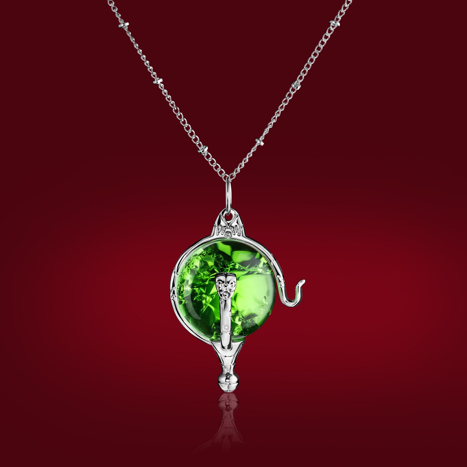 Green Heart of Kandrakar Pendant W.I.T.C.H. Comic Books - Etsy