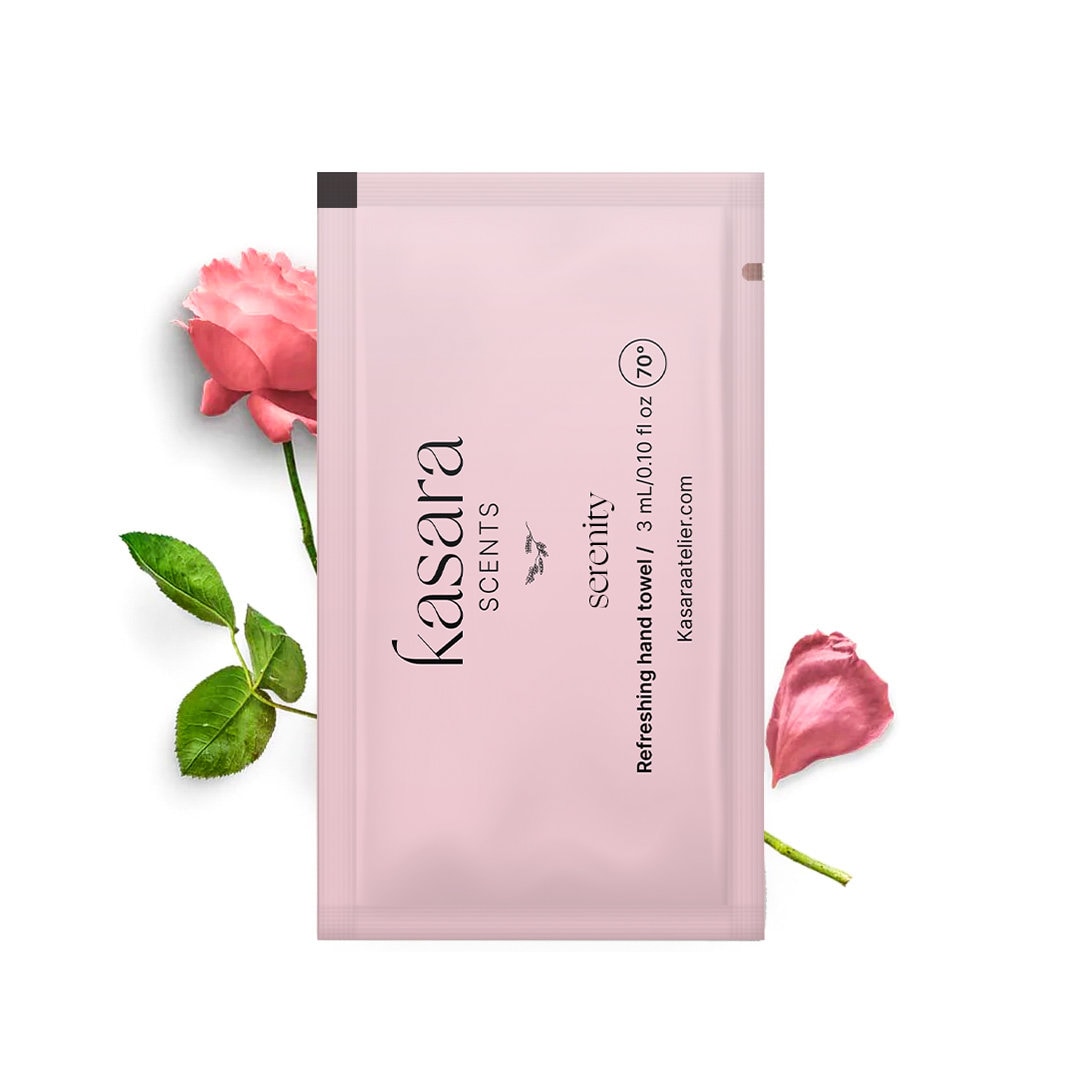 Serenity (musk Scent) 60 Premium Wet Hand Wipes – Individually Wrapped ...
