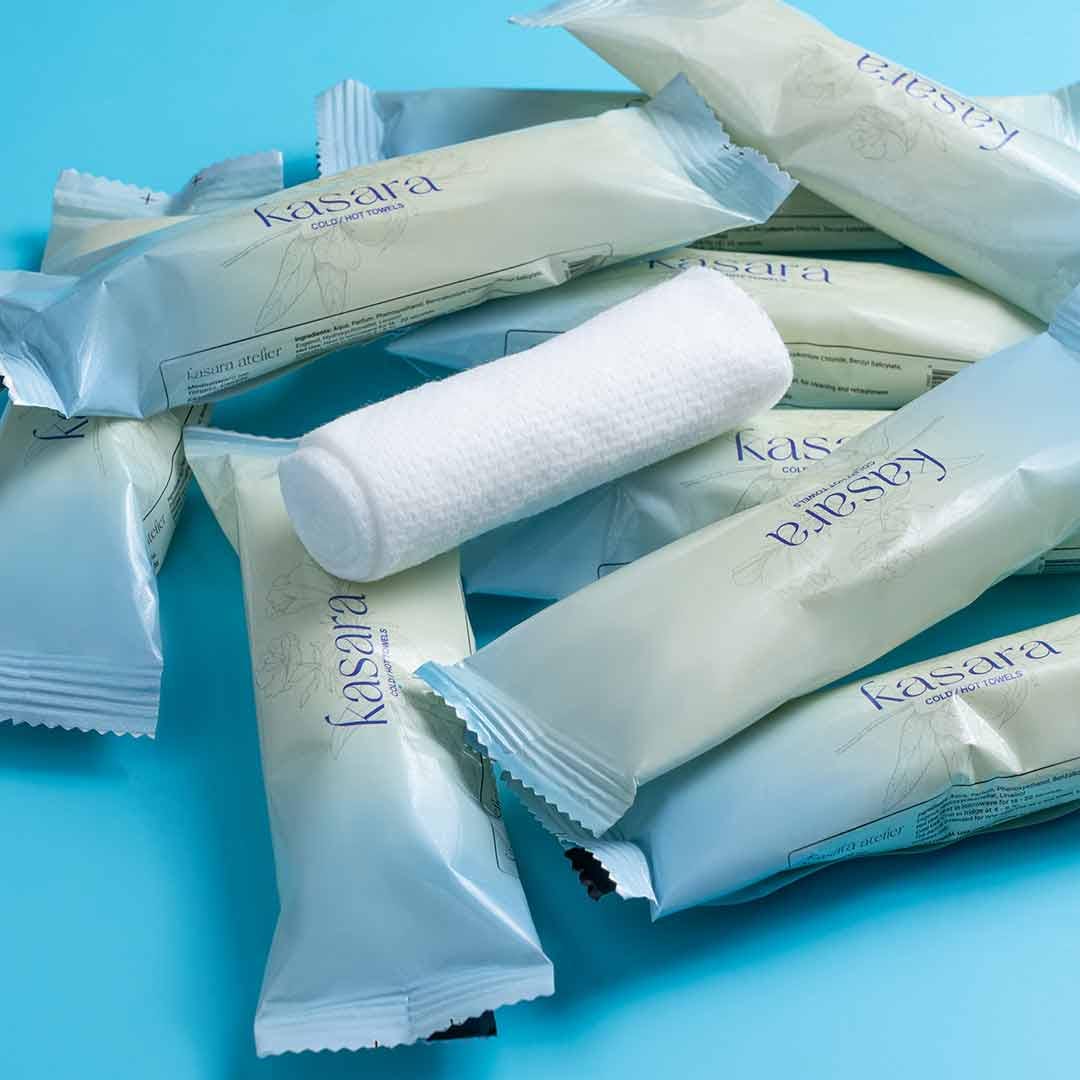 50 Hot/cold Refreshing Towels - Alcohol-free With Scent - Etsy