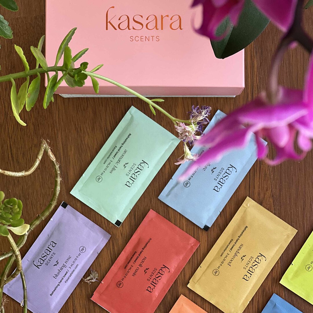 60 Individually Wrapped Hand Wipes With Cologne From Kasara Scents 10 ...