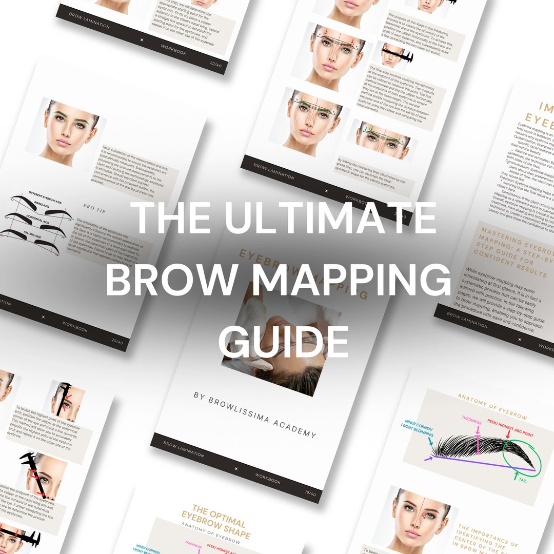 BROW MAPPING MANUAL - Etsy