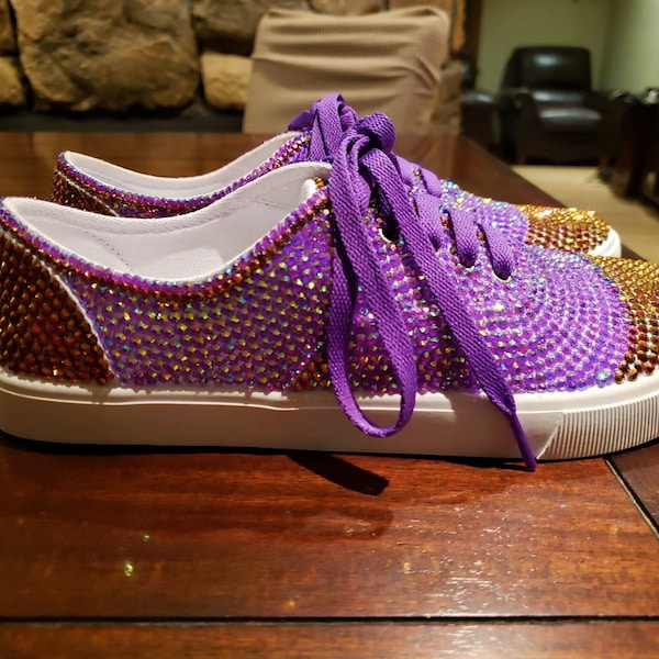 Crystal Sneakers - Etsy