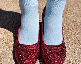Custom Ruby Sequin Heels - Etsy