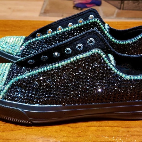 Crystal Sneakers - Etsy