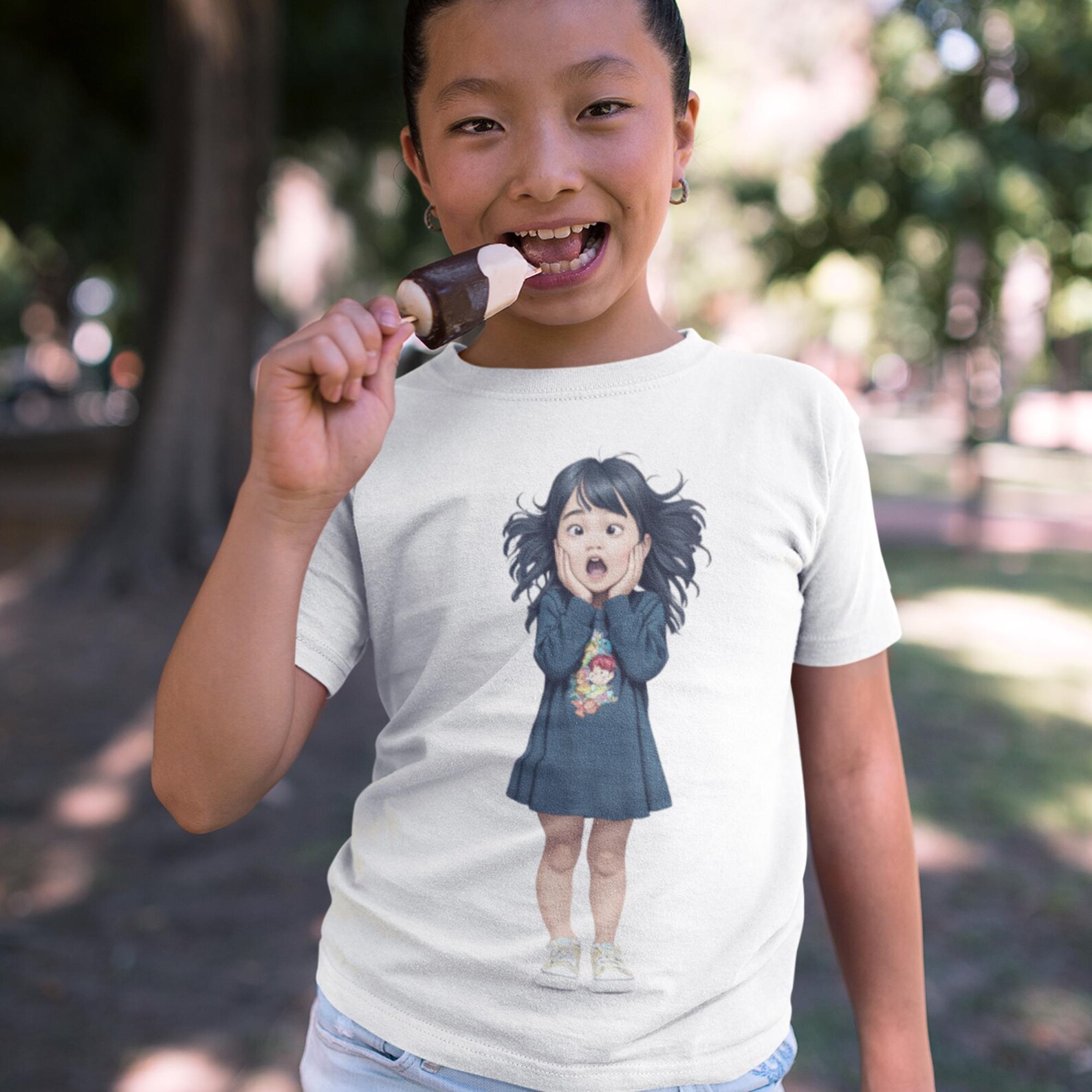 Quirky Kids Asian American Clipart Bundle, 12 Cute Funny Kid Graphics ...