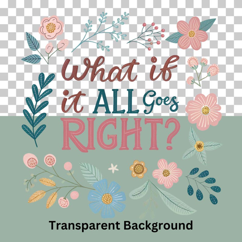 Positive Affirmations Bundle, 12 Watercolor Girl Quotes, Retro ...