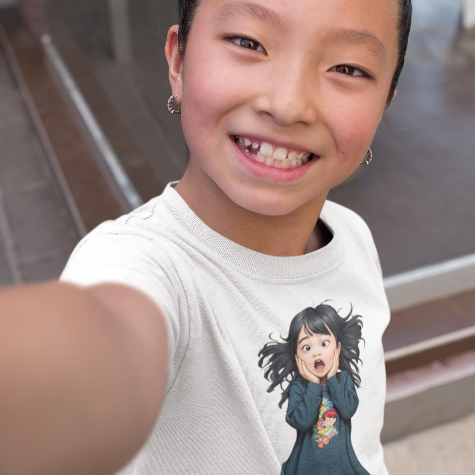 Quirky Kids Asian American Clipart Bundle, 12 Cute Funny Kid Graphics ...