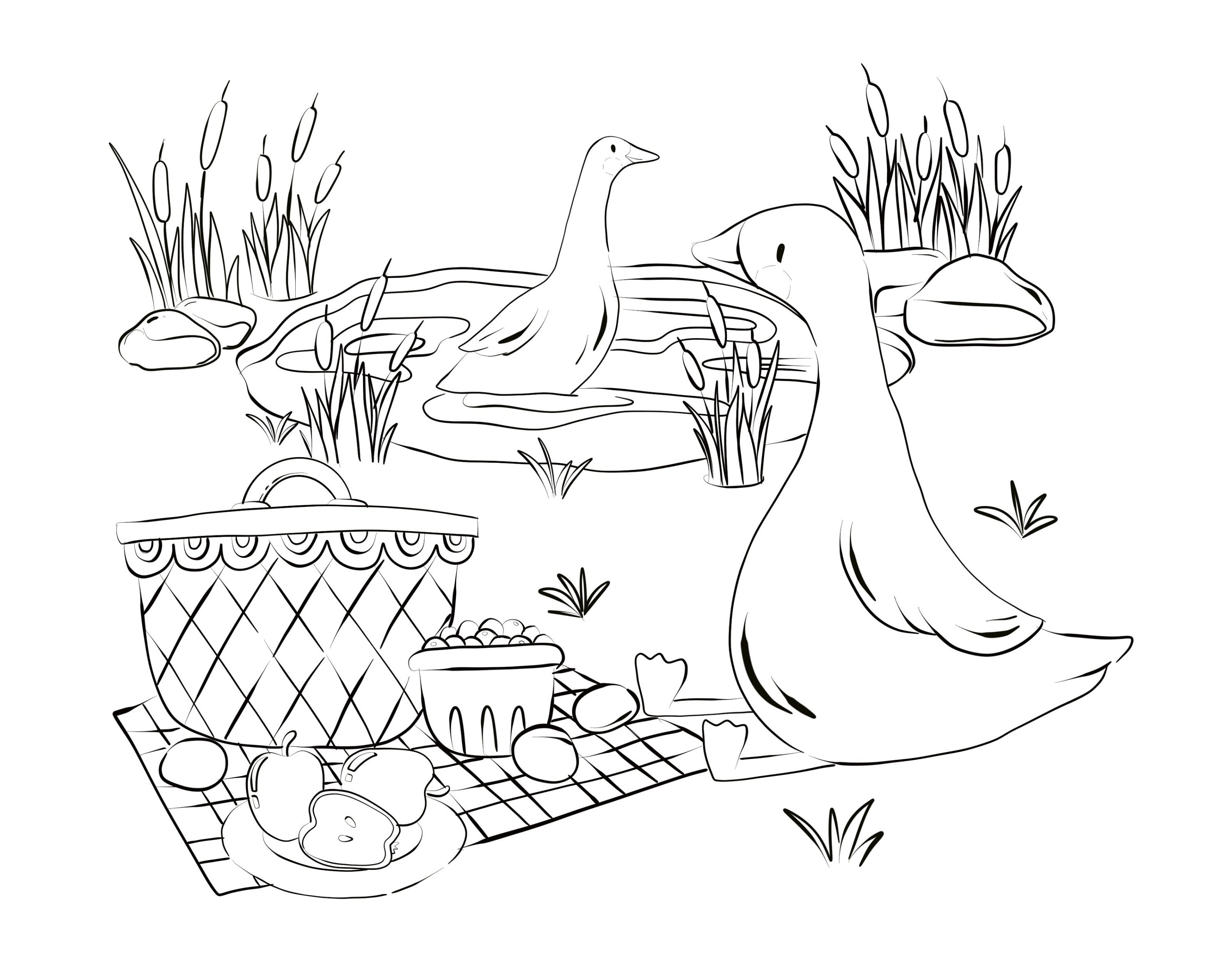 Fun and Creative Coloring Page for Kids Printable Activity Sheet - Etsy