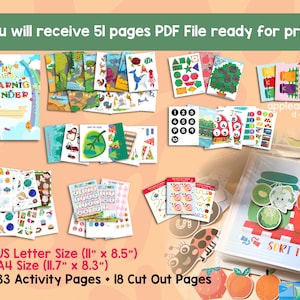 Toddler Learning Binder, Toddler Busy Binder, Toddler First Busy Book ...