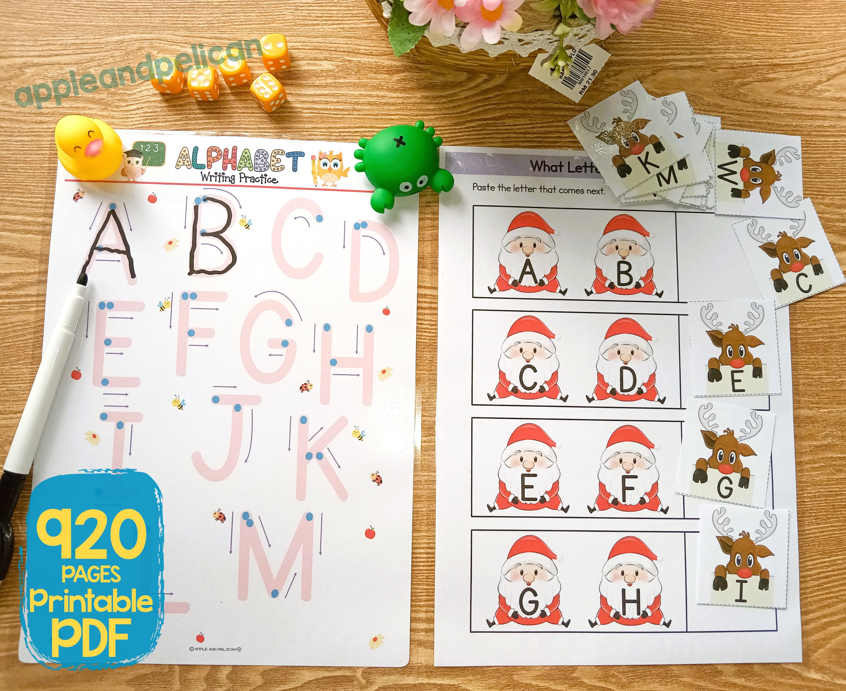 Alphabet Worksheets, Preschool Numbers Worksheets, Tracing Worksheet ...