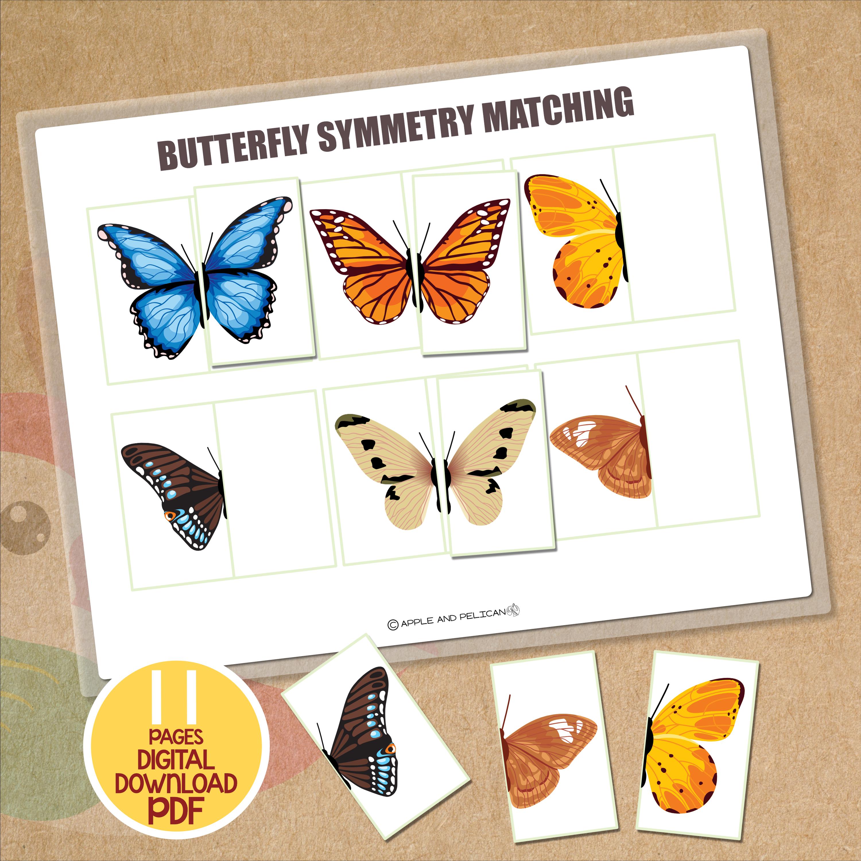 Spring Matching Activity, Busy Binder, Toddler Preschool Kindergarten ...