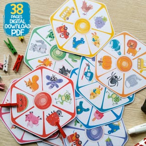 SPANISH Color Matching Color Sorting Game, Ordenar Los Colores ...