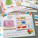 3D Shapes Sorting Activities Shapes Matching Game, Toddler Busy Book ...