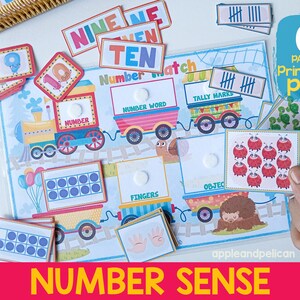 Toddler Busy Book Printable. Matching Activities for - Etsy