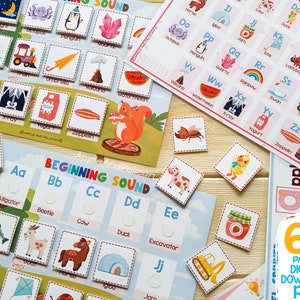 Alphabet Busy Book Toddler Busy Binder, Printable ABC Learning Binder ...