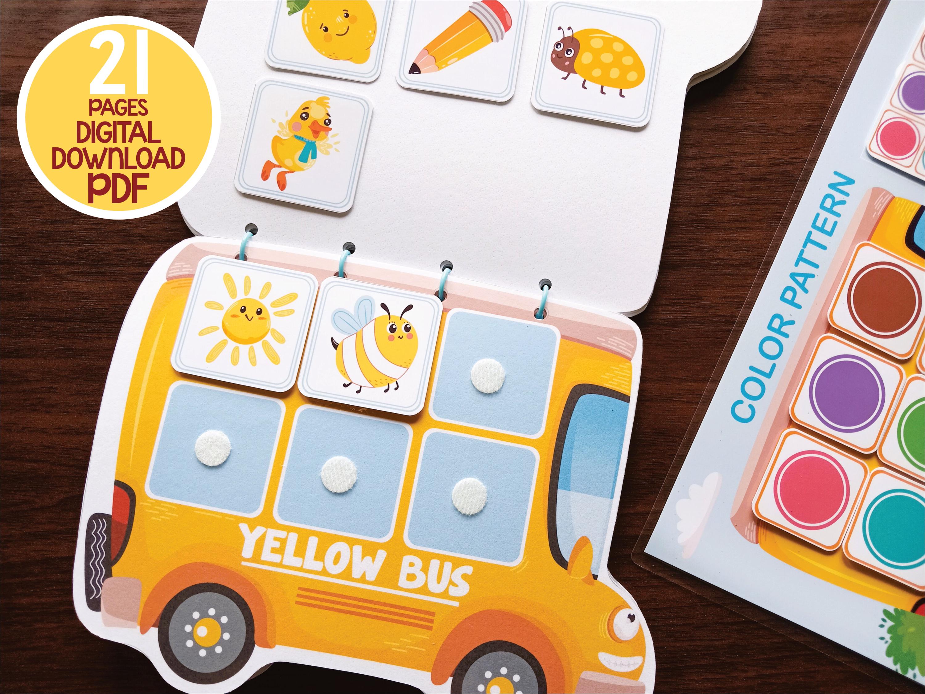 Color Sorting Activity for Kids, Color Matching Game, Toddler Learning ...
